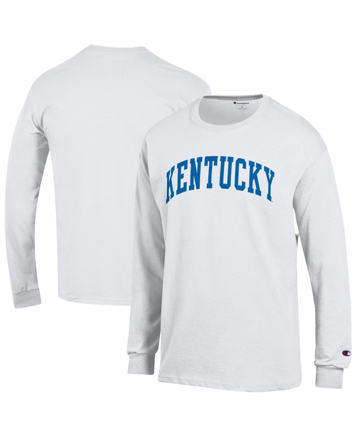 Click here for Champion Mens White Kentucky Wildcats Basic Arch L... prices