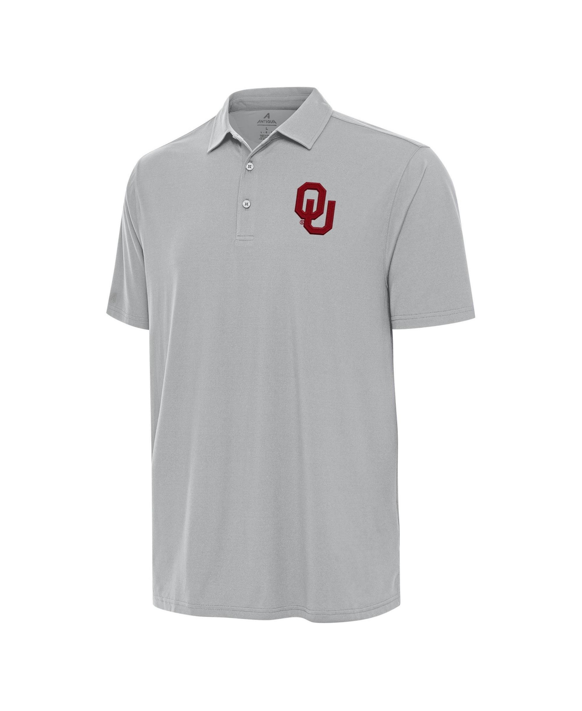 Click here for Antigua Mens Gray Oklahoma Sooners Era Polo Shirt... prices