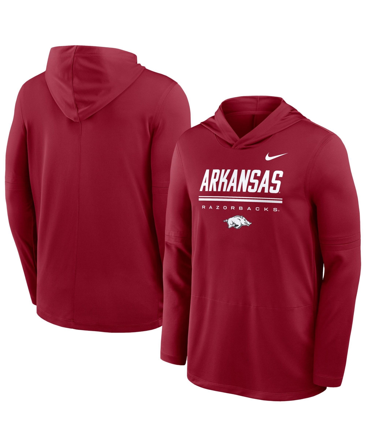 Click here for Nike Mens Cardinal Arkansas Razorbacks 2026 Sideli... prices