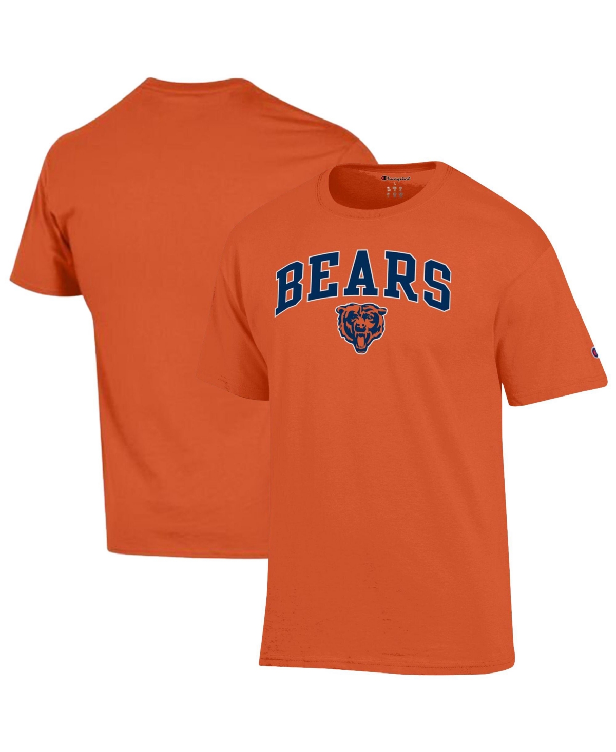 Click here for Champion Mens Orange Chicago Bears Arch Over Logo... prices