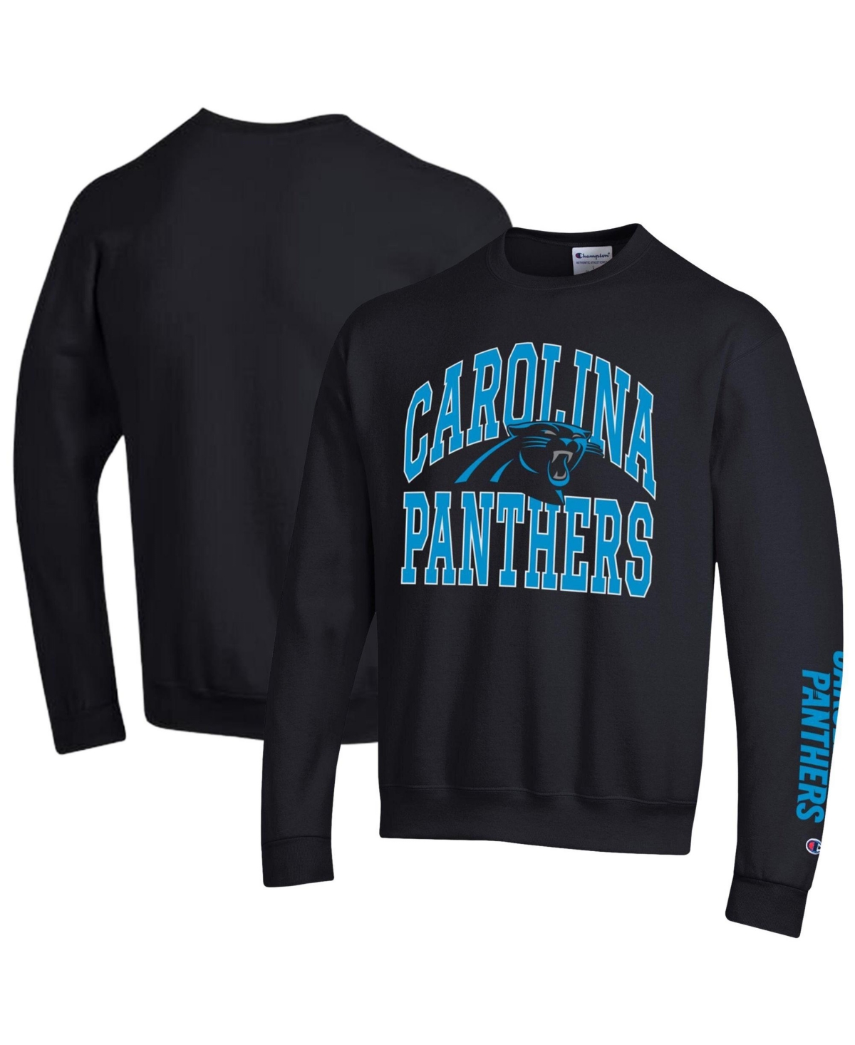 Click here for Champion Mens Black Carolina Panthers Powerblend F... prices