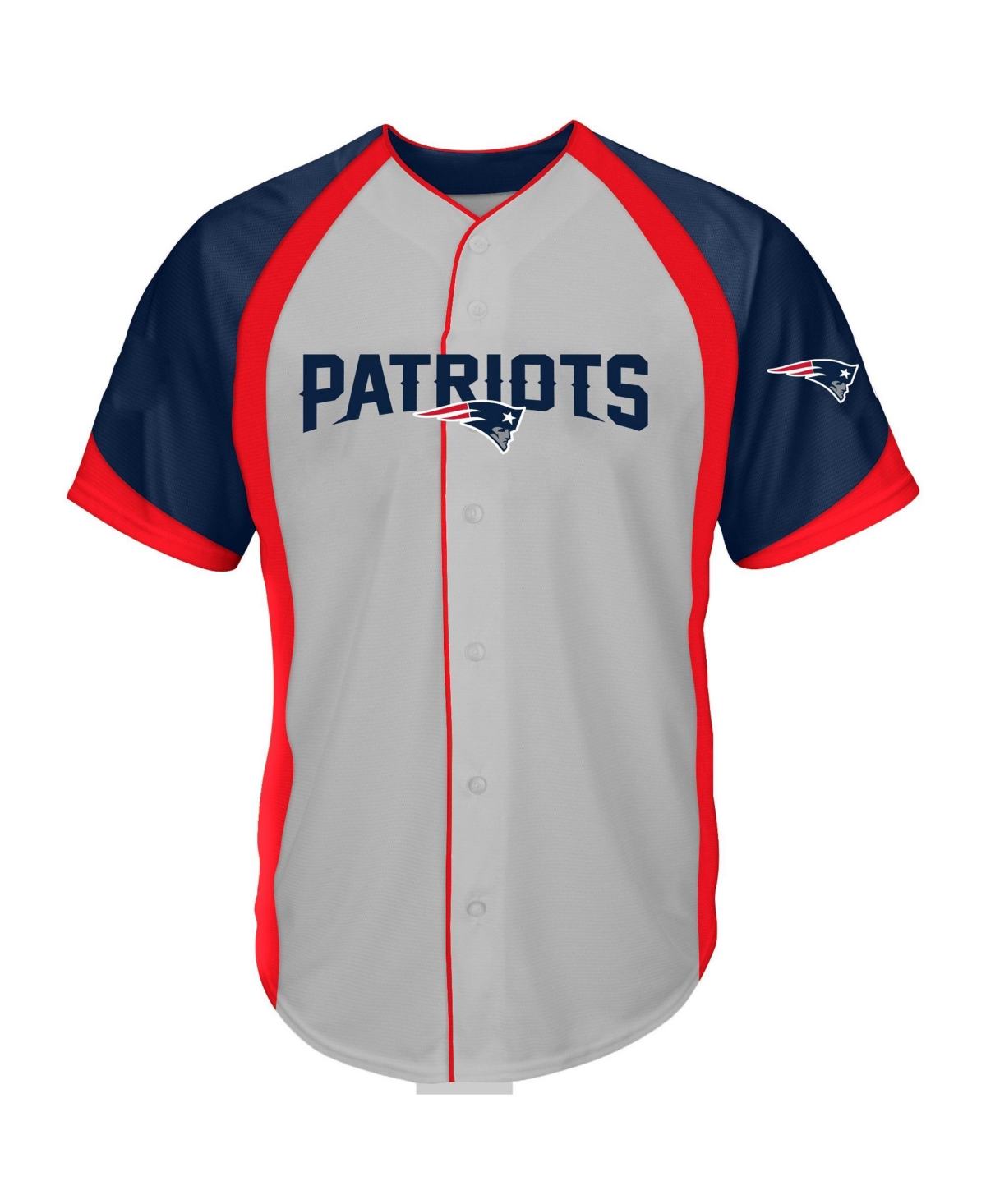 Click here for Profile Mens Gray New England Patriots Big Tall Bu... prices