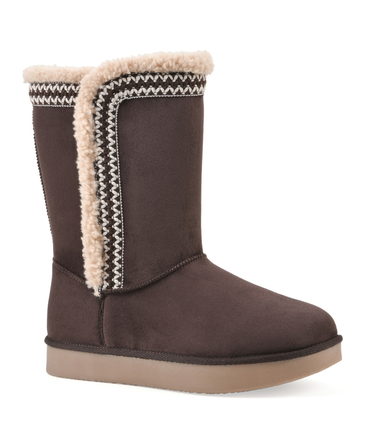 Click here for White Mountain Womens Blanca Faux Fur-Lined Boots... prices