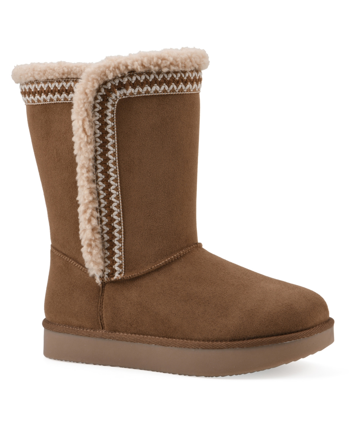 Click here for White Mountain Womens Blanca Faux Fur-Lined Boots... prices