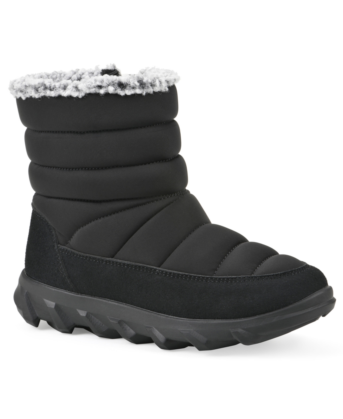 Click here for White Mountain Womens Kebob Fom Faux Fur-Lined Boo... prices