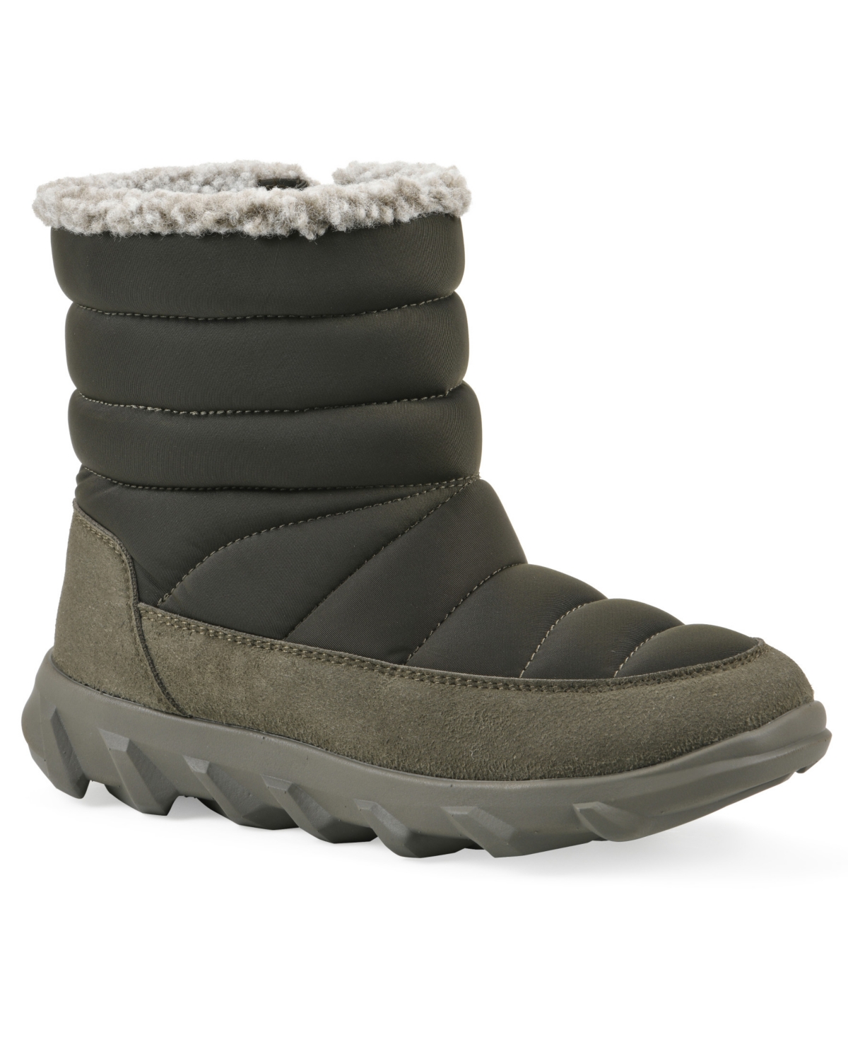 Click here for White Mountain Womens Kebob Fom Faux Fur-Lined Boo... prices