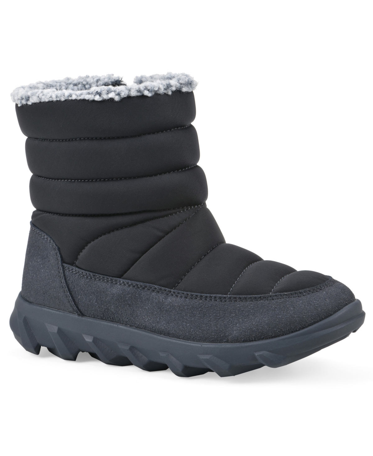 Click here for White Mountain Womens Kebob Fom Faux Fur-Lined Boo... prices