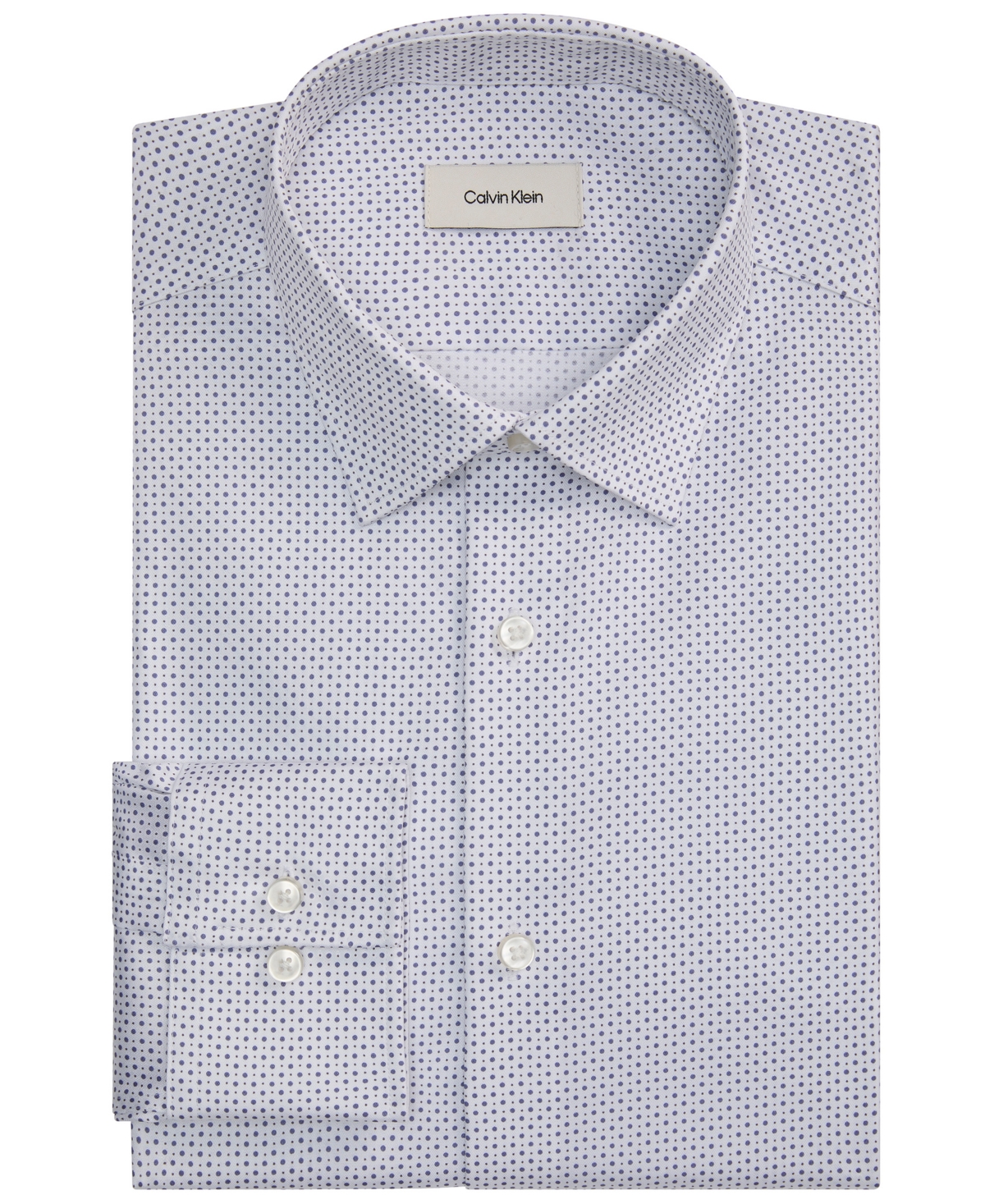 Click here for Calvin Klein Mens Cotton Stretch Slim-Fit Dress Sh... prices