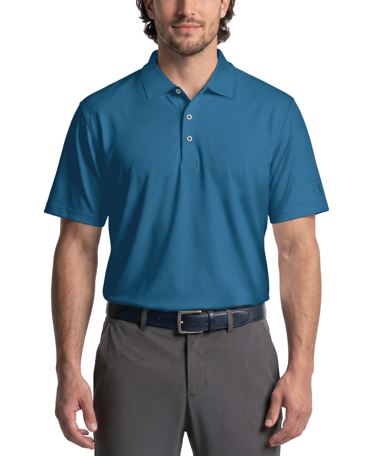 Click here for Pga Tour Mens Apparel Golf Regular-Fit Polo Shirt... prices