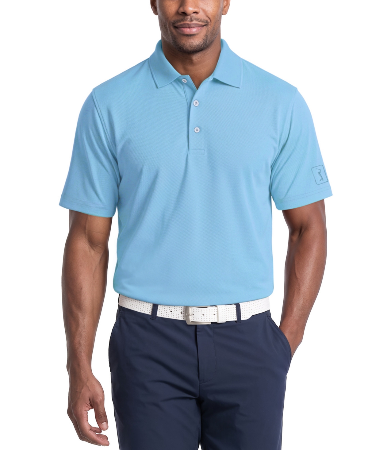 Click here for Pga Tour Mens Apparel Golf Regular-Fit Polo Shirt... prices