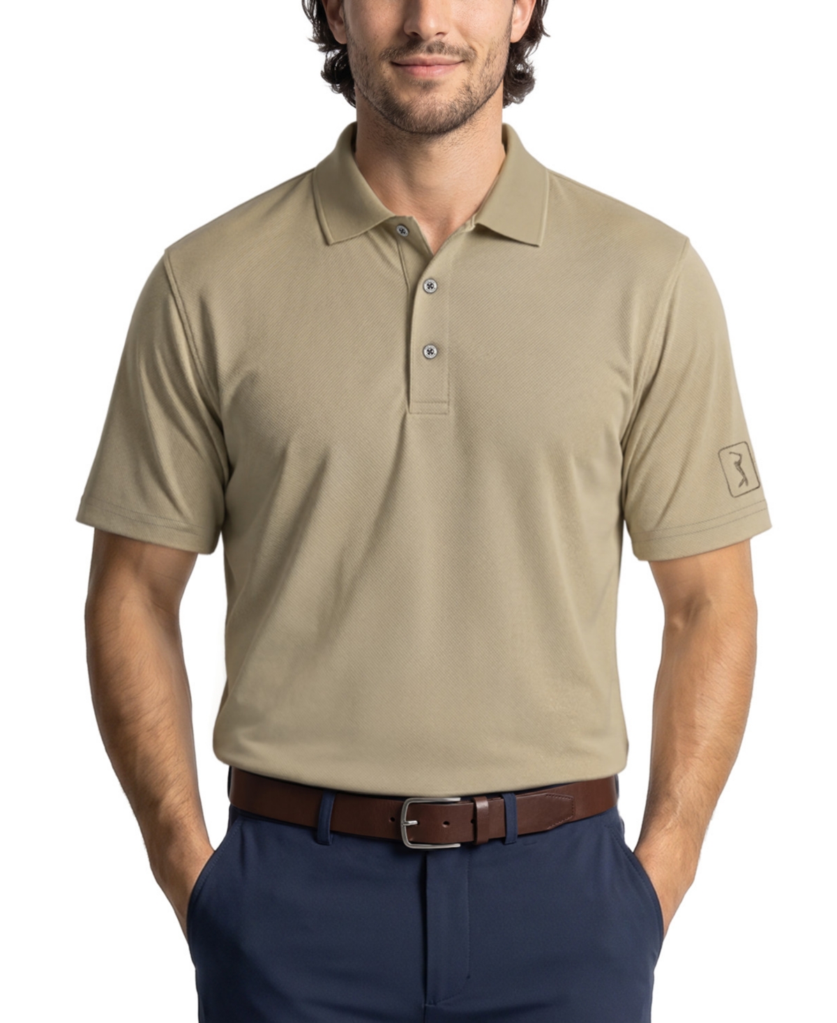 Click here for Pga Tour Mens Apparel Golf Regular-Fit Polo Shirt... prices