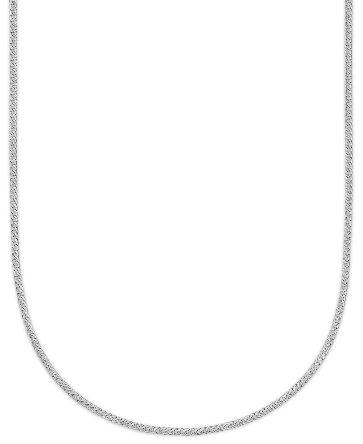 Click here for Macys Double-Sided Cuban Link Chain 22 Necklace in... prices