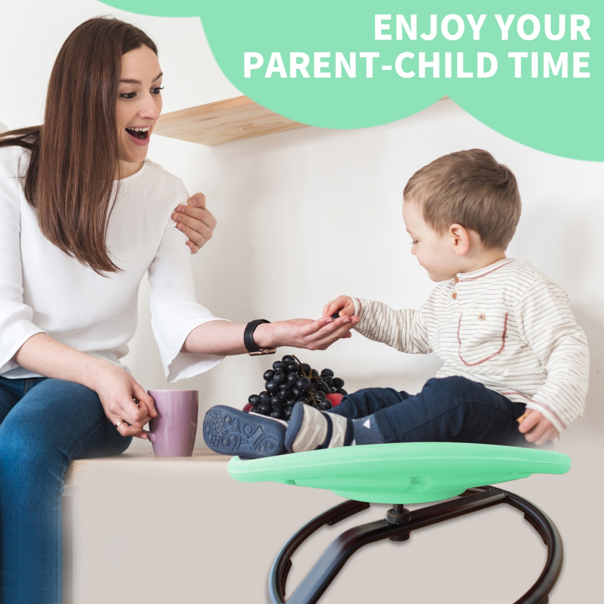 Click here for Zeny Kids Sensory Swivel Chair For Children With A... prices