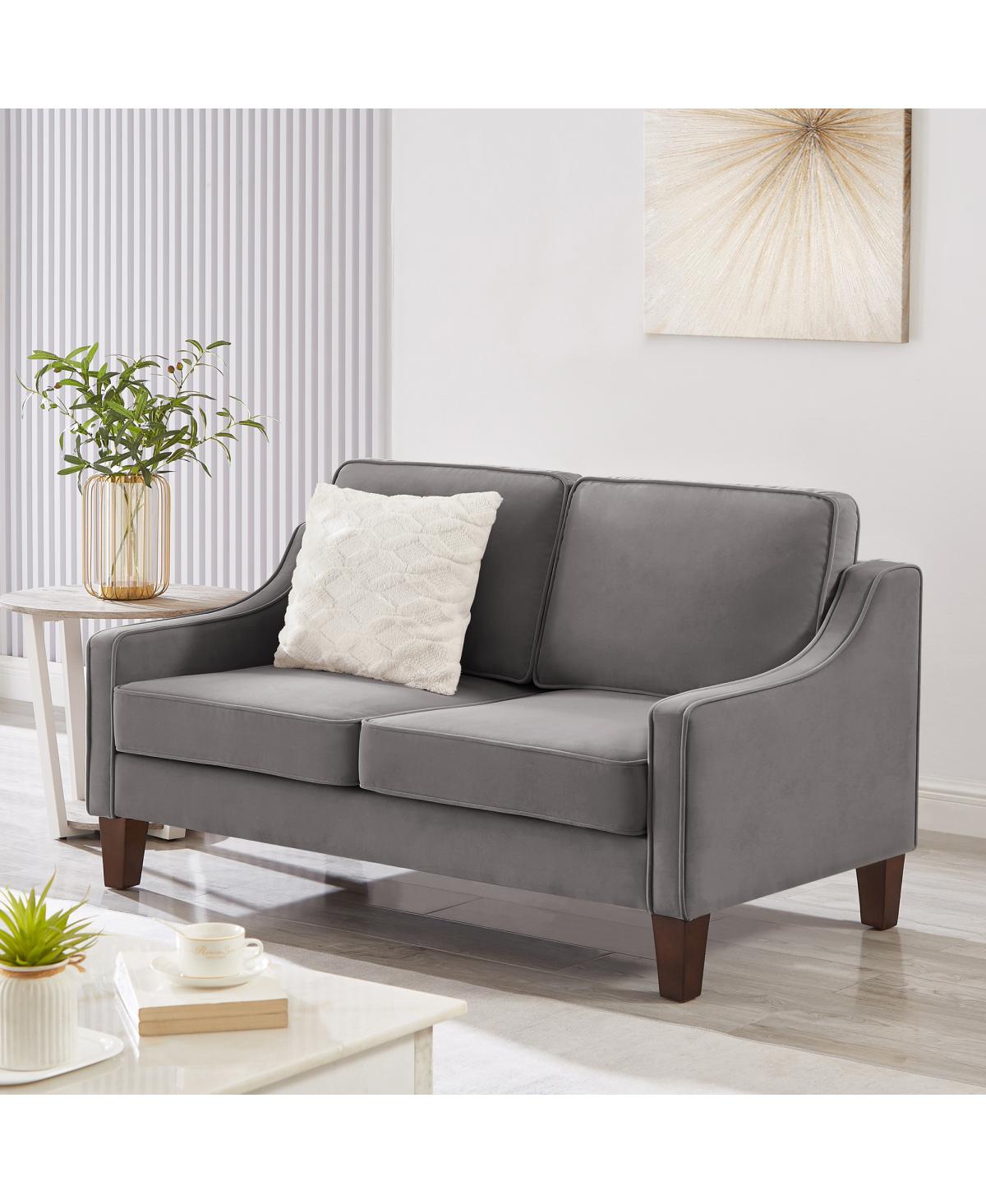 Click here for Streamdale Furniture Velvet 2-Seater Loveseat Sofa... prices
