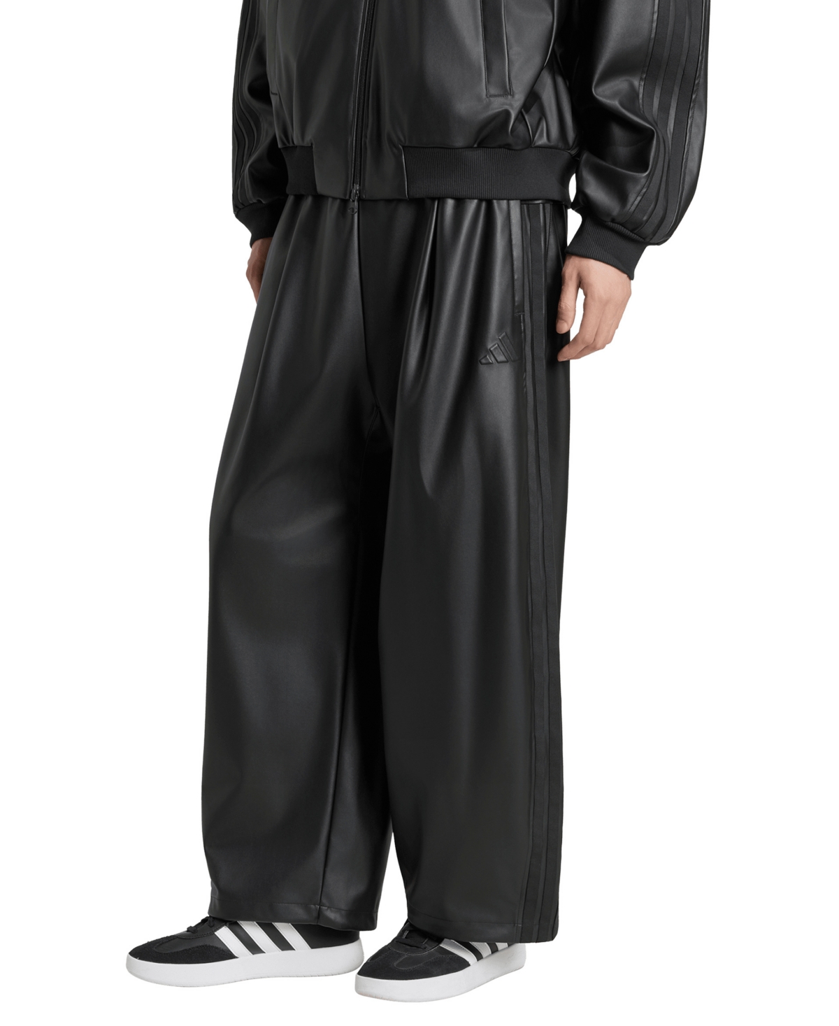 Click here for Adidas Mens Stadium Oversized-Fit Open Hem Pants -... prices