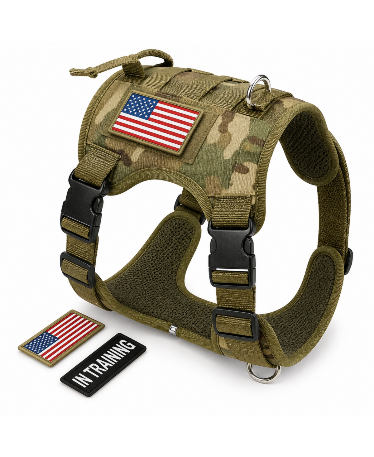 Click here for ProMounts Adjustable Tactical Dog Harness for Medi... prices