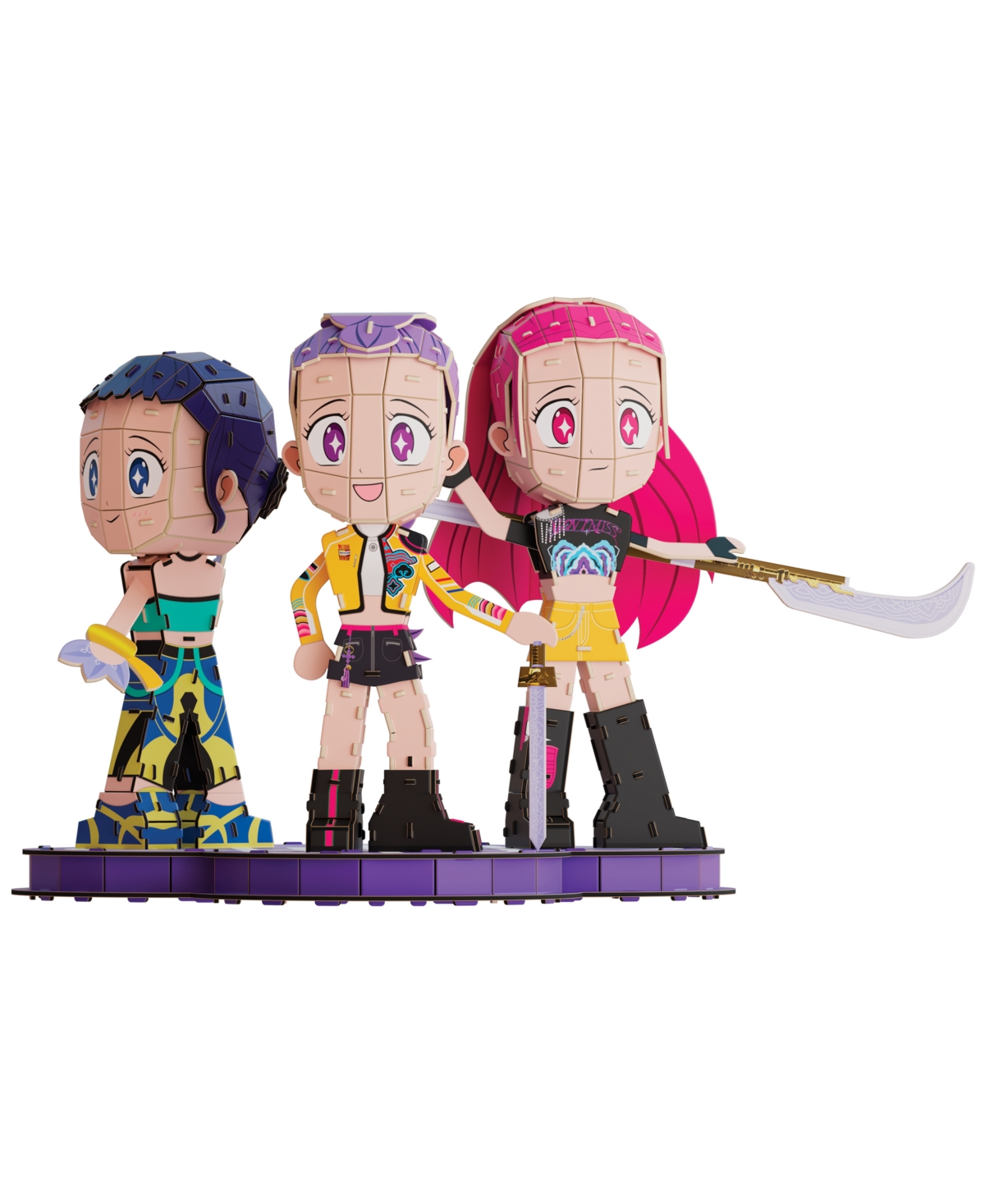 Click here for Spin Master 4D Build Kpop Huntrix Chibi Set  212-P... prices