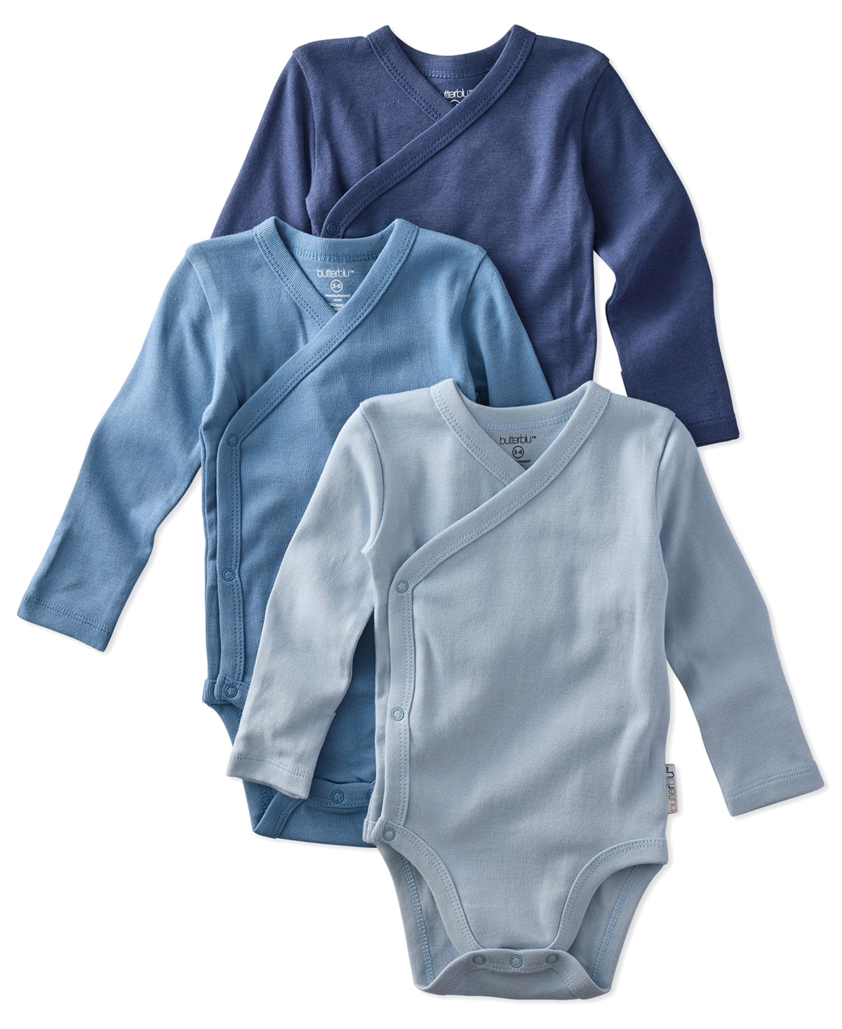 Click here for butterblu Baby Boys Sterling Side Snap Long-Sleeve... prices