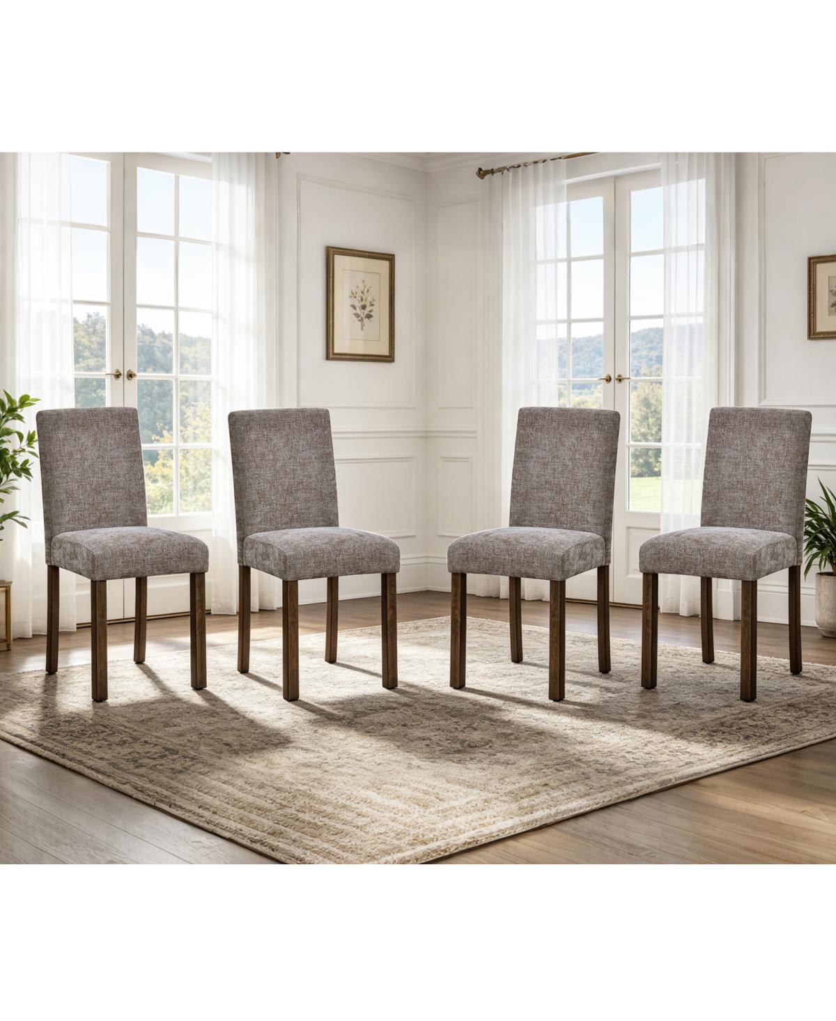 Click here for Streamdale Furniture Wooden Dining Chairs Set of 4... prices