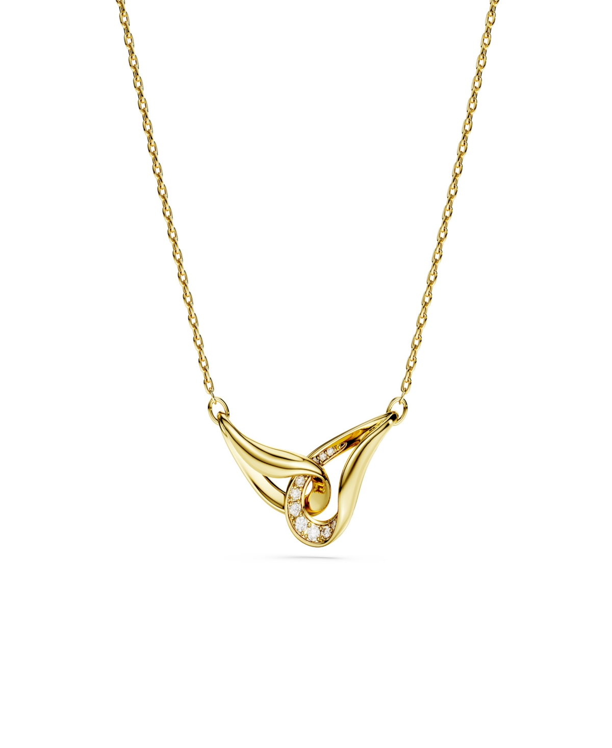 Click here for Swarovski Gold-Tone and Sterling Silver-Plated Whi... prices