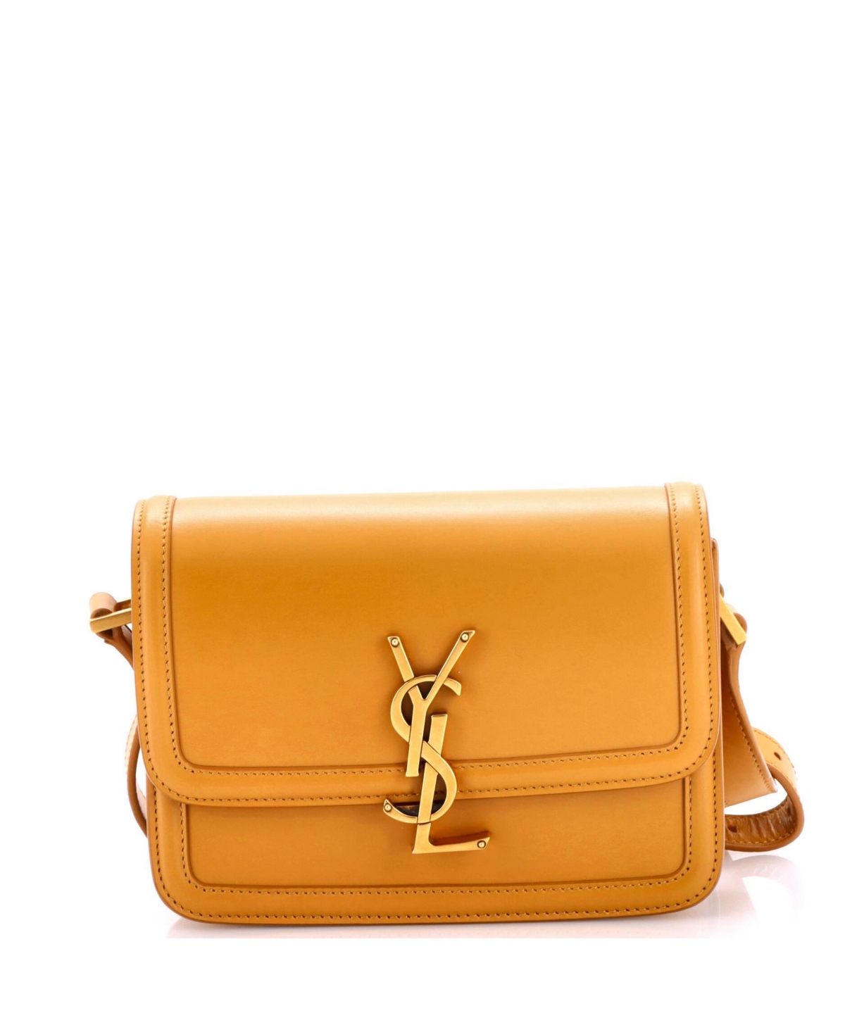 Click here for Pre-Owned Saint Laurent Small Solferino Bag Leathe... prices