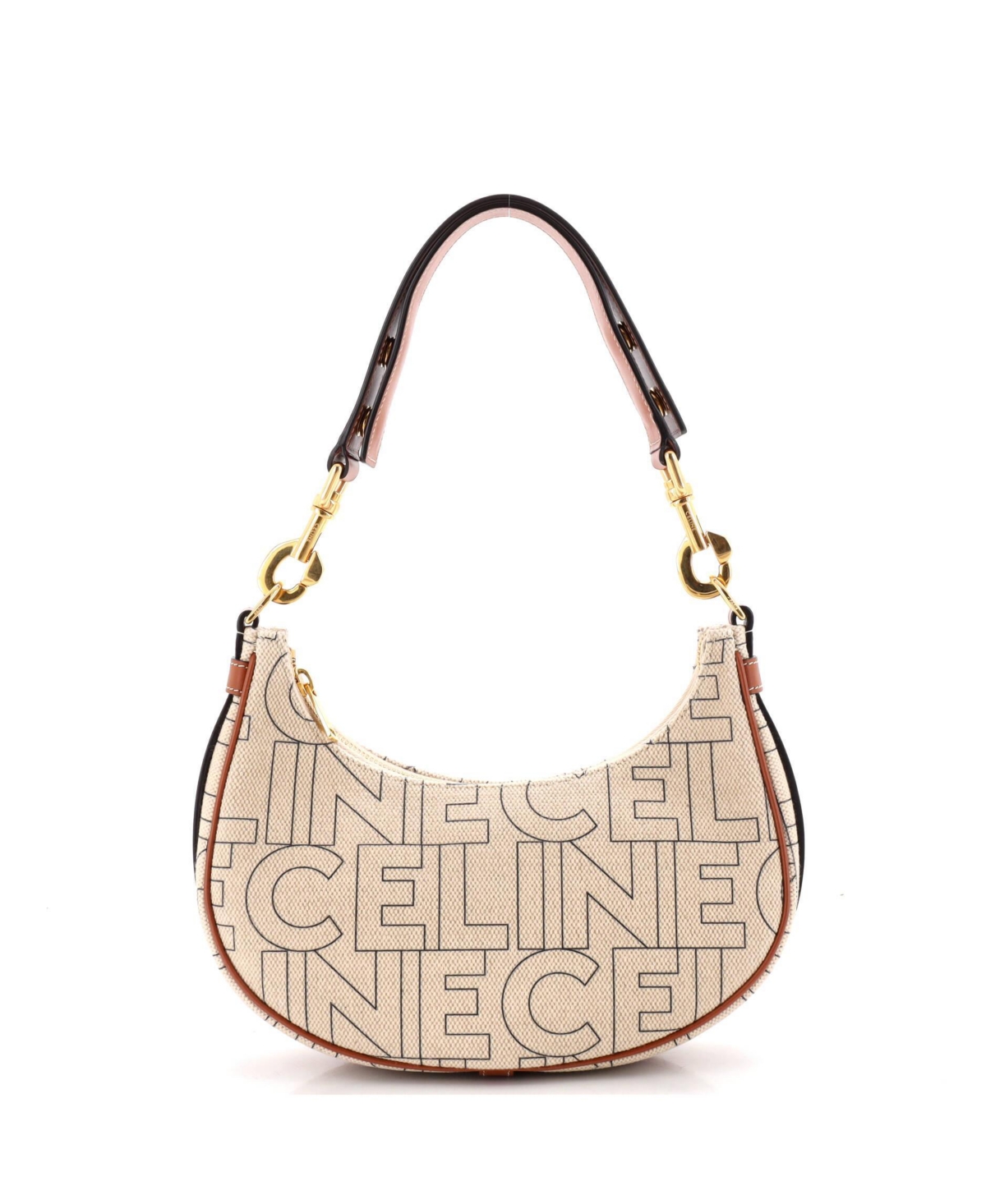 Click here for Pre-Owned Celine Medium Ava Bag Logo All Over Text... prices