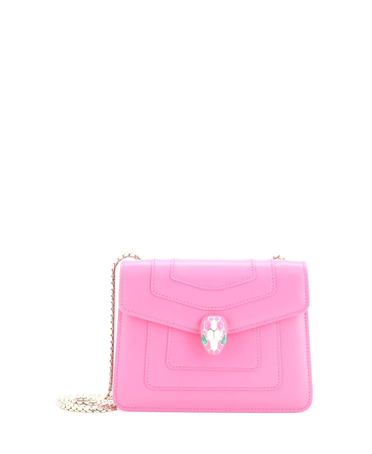 Click here for Pre-Owned Bvlgari Small Serpenti Forever Square Sh... prices