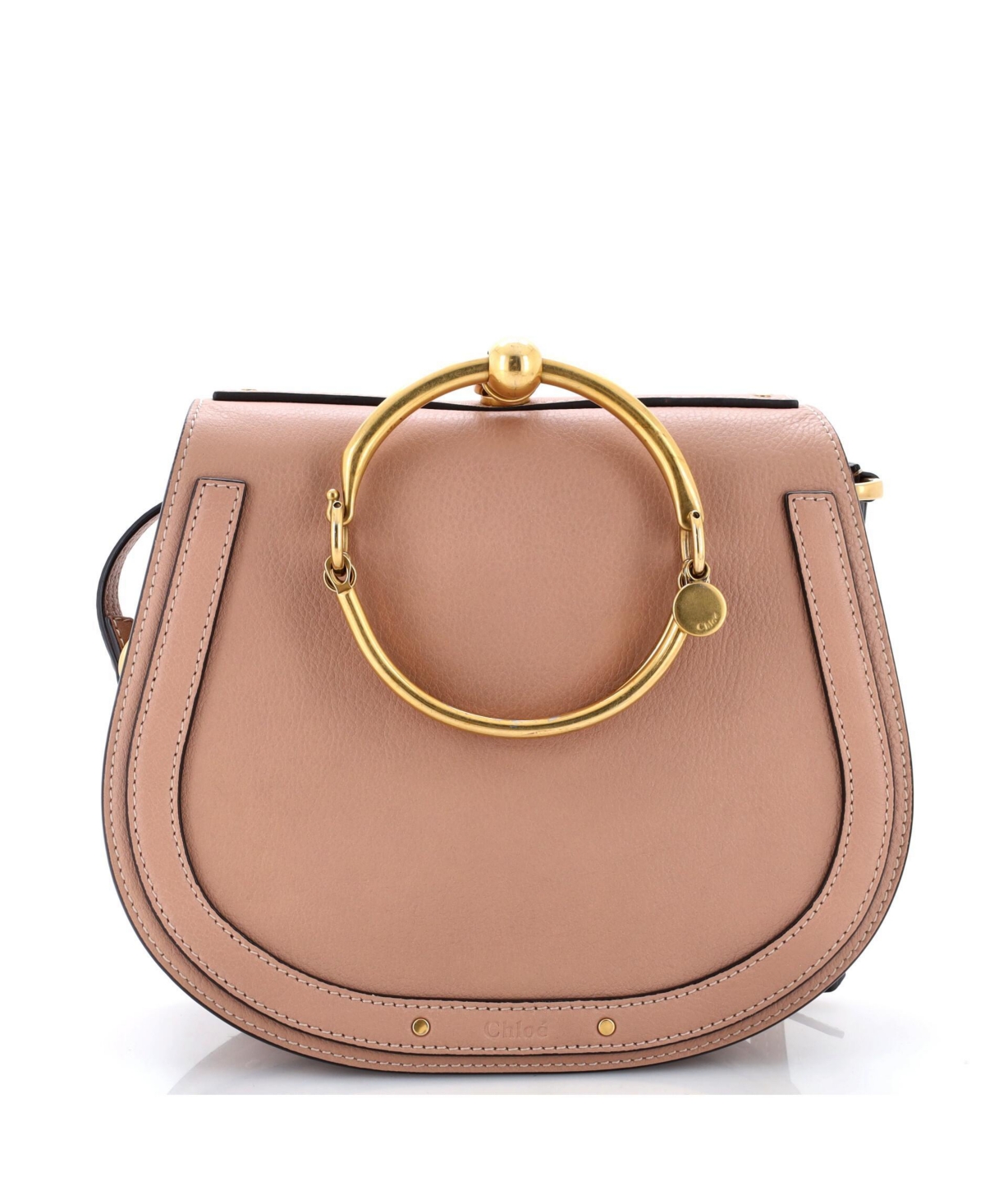 Click here for Pre-Owned Chloe Medium Nile Crossbody Bag Leather... prices