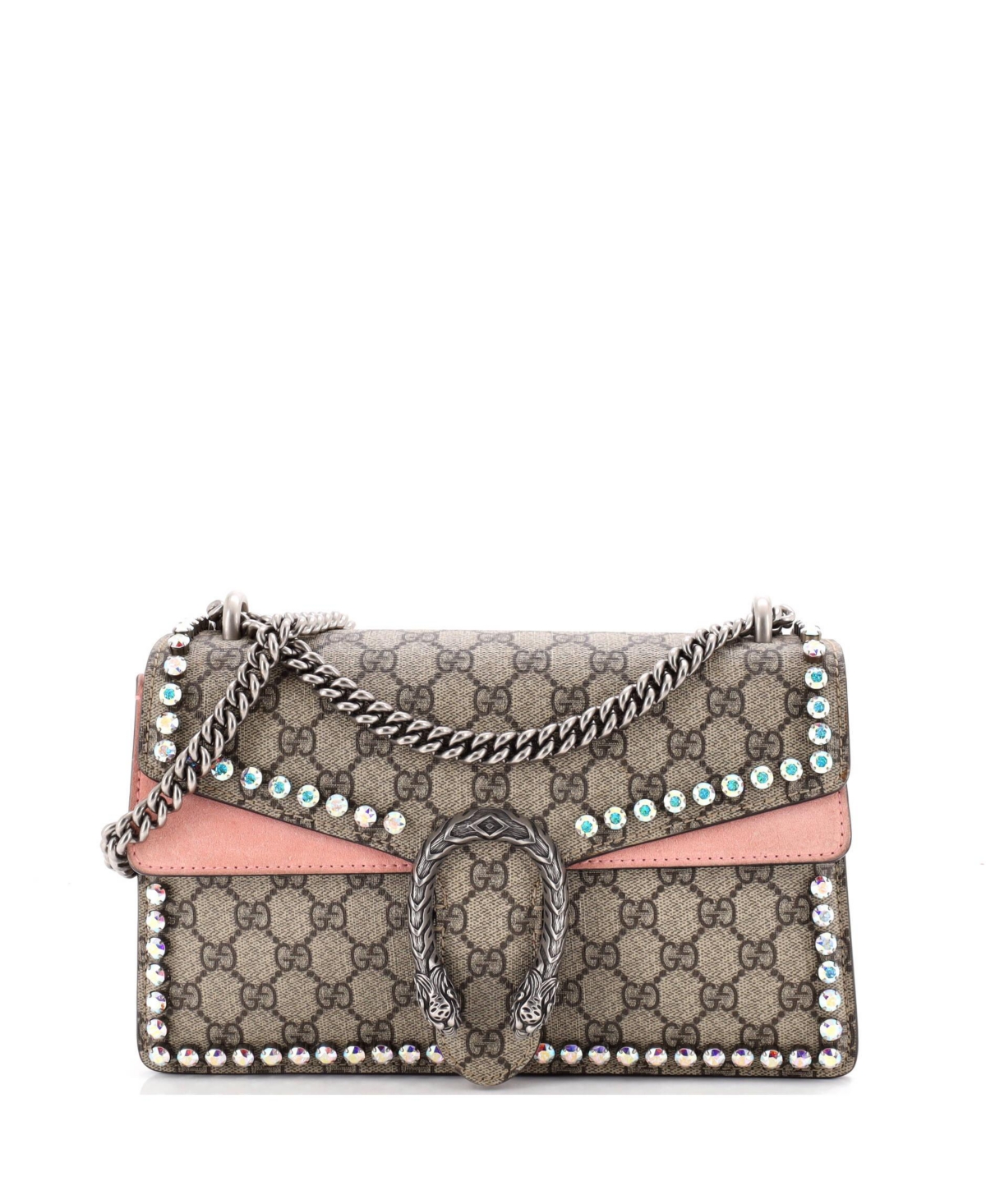 Click here for Pre-Owned Gucci Small Dionysus Bag Crystal Embelli... prices