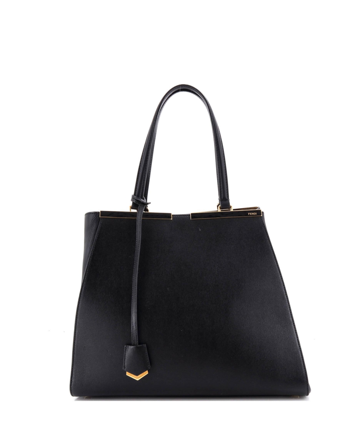 Click here for Pre-Owned Fendi Large 3Jours Bag Leather - Black prices