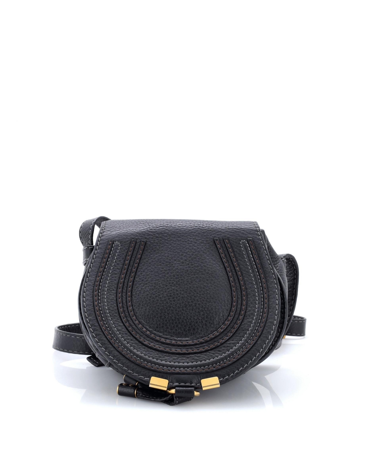 Click here for Pre-Owned Chloe Mini Marcie Crossbody Bag Leather... prices