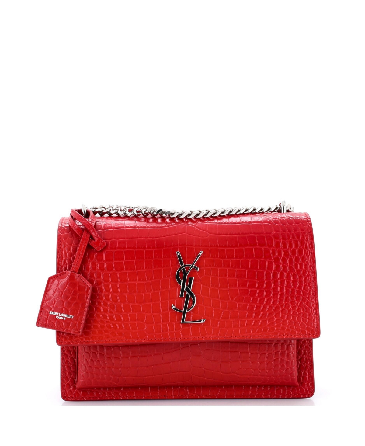 Click here for Pre-Owned Saint Laurent Medium Sunset Crossbody Ba... prices