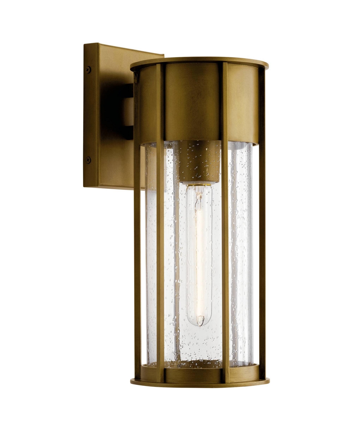 Click here for Kichler Camillo 14 3/4H Natural Brass Outdoor Wall... prices