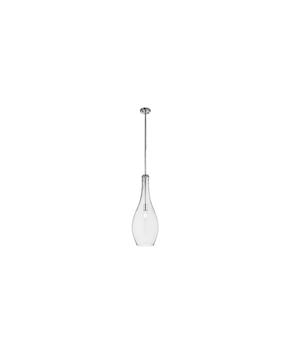 Click here for Kichler Everly 10 1/2 Wide Clear Glass Mini Pendan... prices