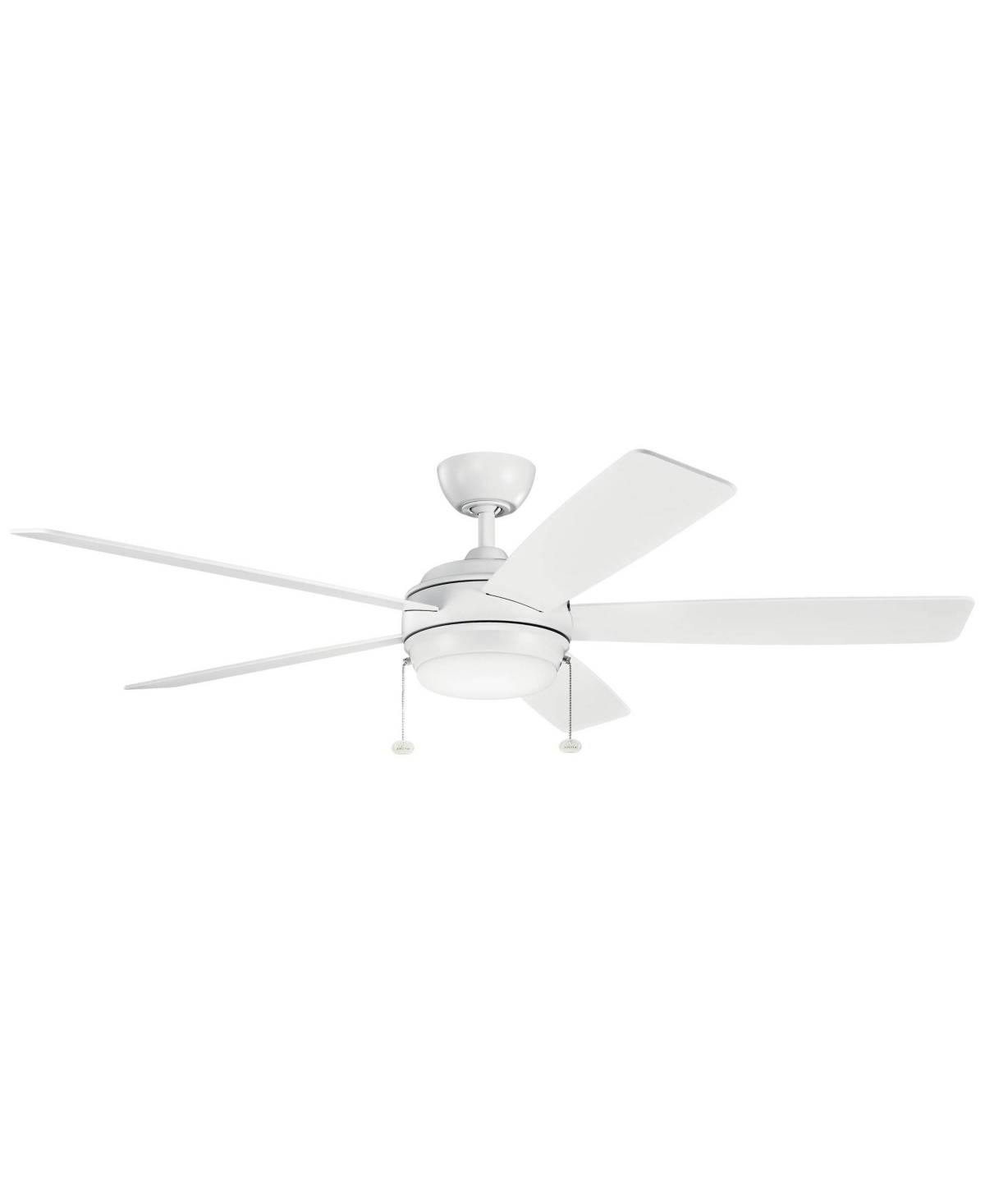 Click here for 60 Kichler Starkk Matte White Led Ceiling Fan with... prices