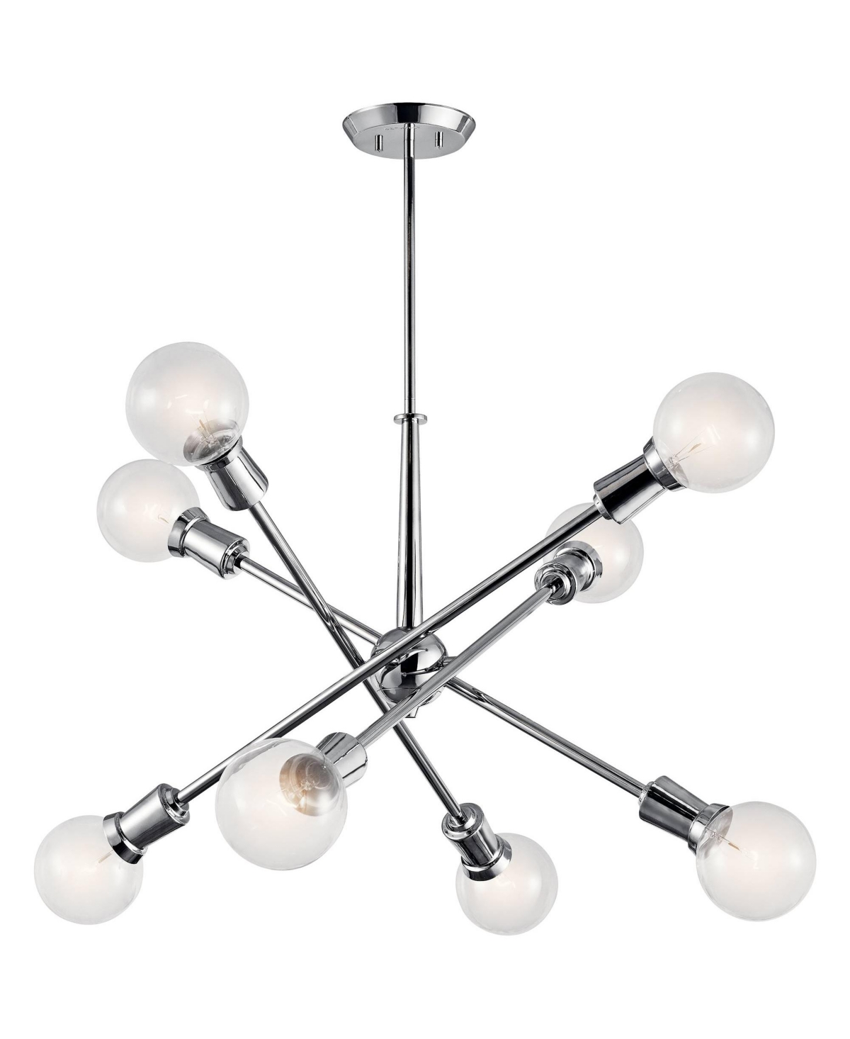 Click here for Kichler Armstrong 30 Wide Chrome Adjustable 8-Ligh... prices
