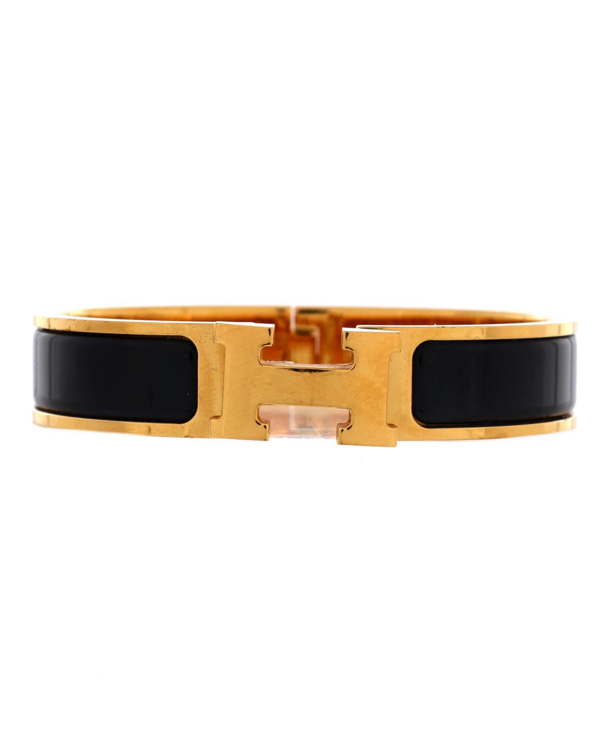 Click here for Pre-Owned Hermes Clic H Bracelet - Enamel prices