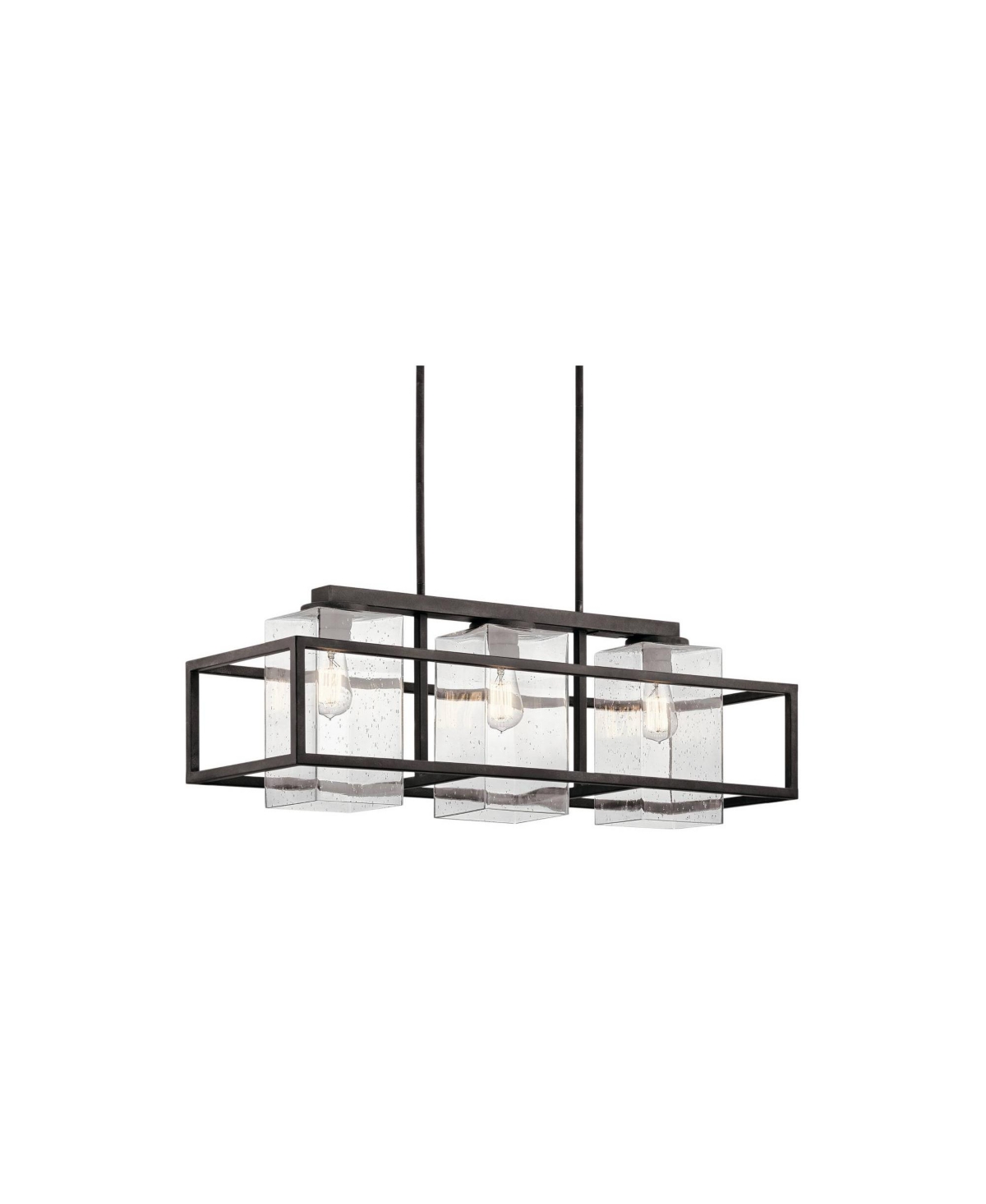 Click here for Kichler Wright 36 Wide Zinc Kitchen Island Light O... prices