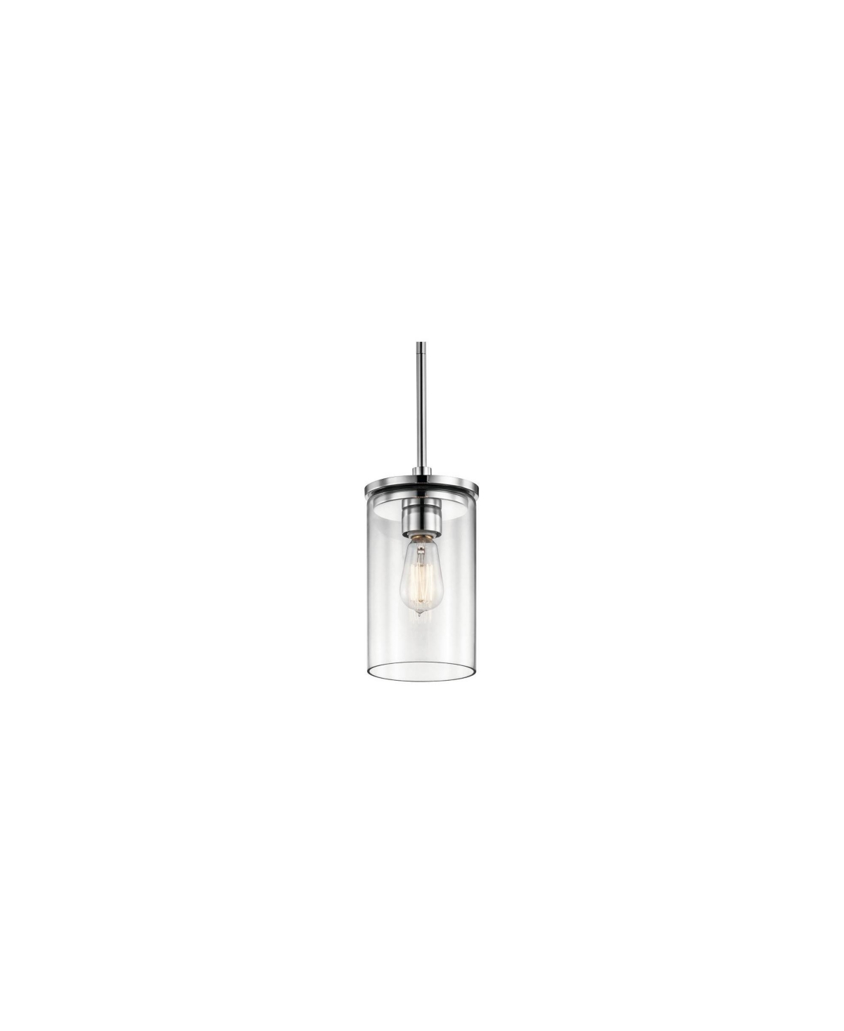Click here for Kichler Crosby 6 Wide Dual-Chrome 1-Light Mini Pen... prices