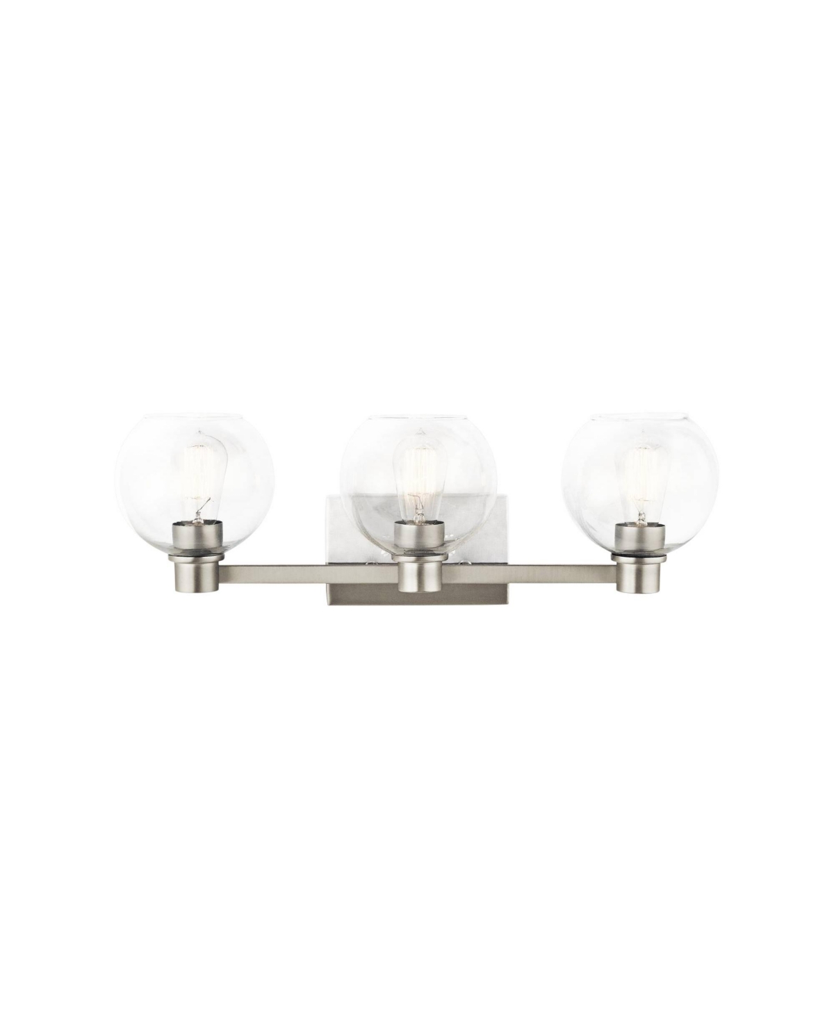 Click here for Kichler Harmony 24 1/2W Brushed Nickel 3-Light Bat... prices
