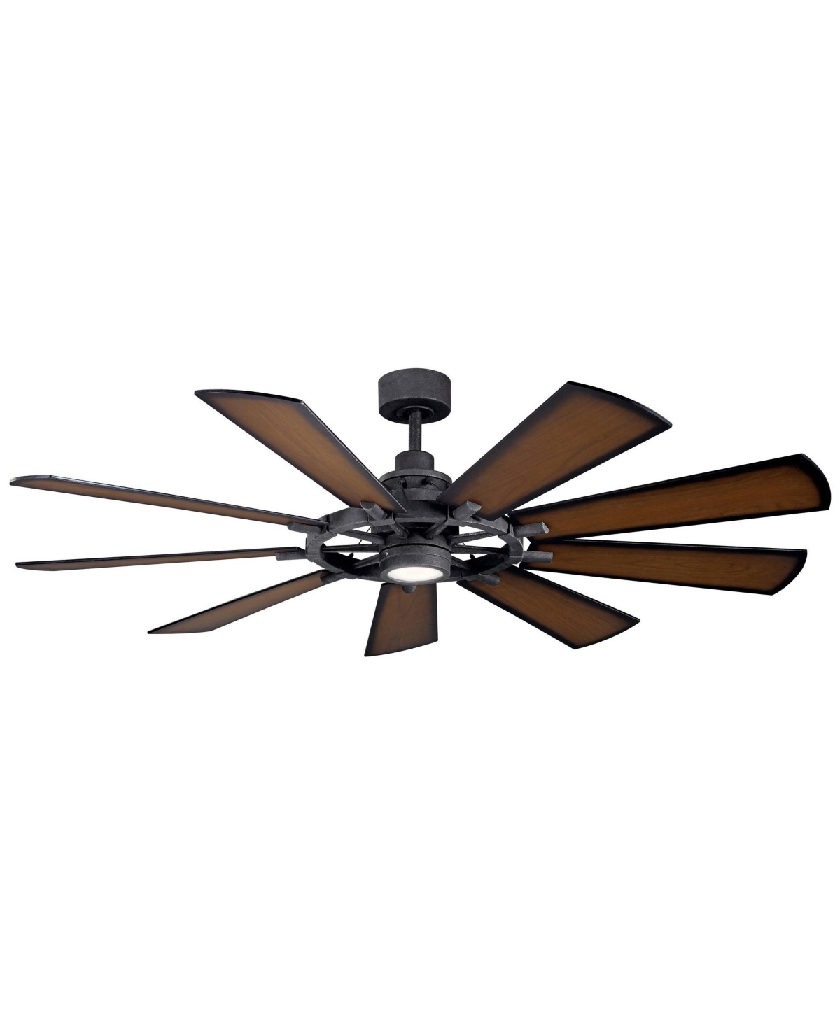 Click here for 65 Kichler Gentry Distressed Black Led Ceiling Fan... prices