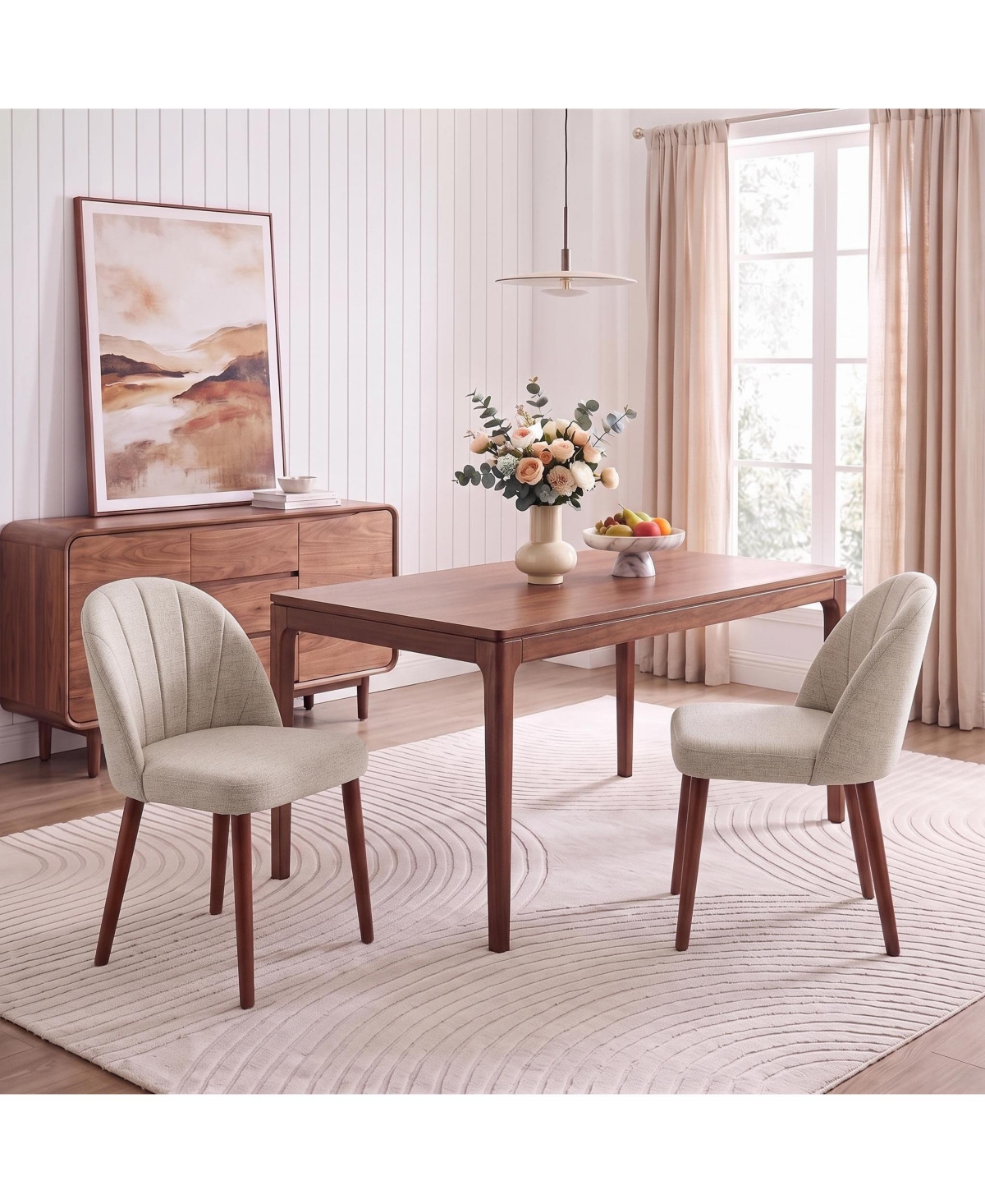 Click here for Dining Chairs Set of 2  Modern Upholstered Fabric... prices