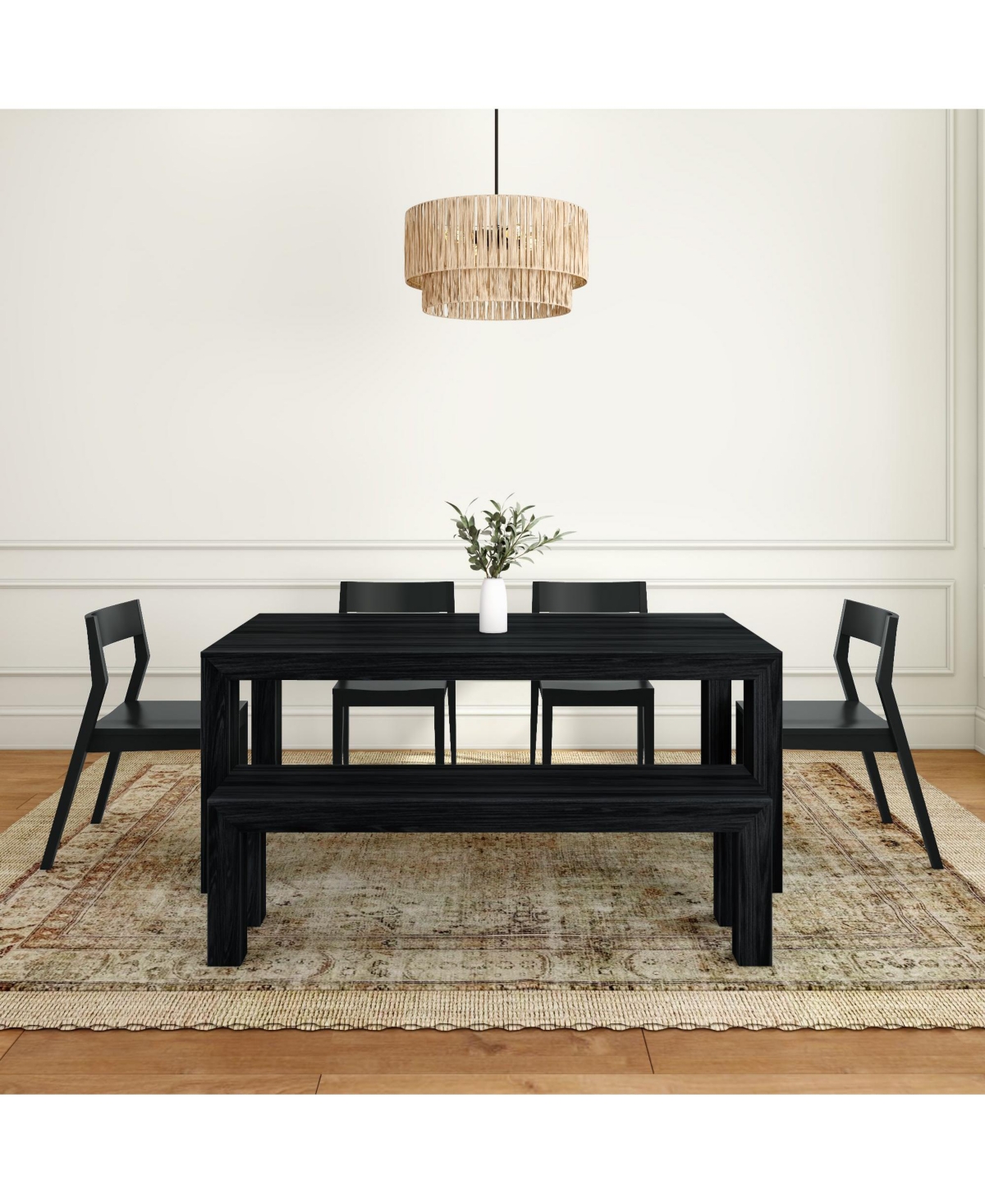 Click here for Plank+Beam 72 inch Modern Solid Wood Dining Table... prices