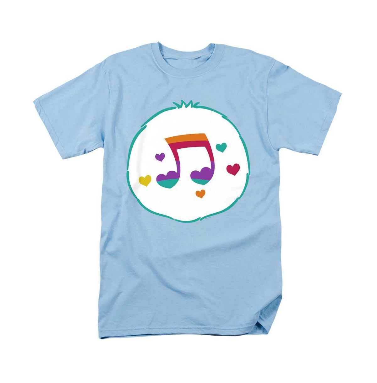 Click here for Care Bears Mens Heart Song Belly T-Shirt - Light b... prices