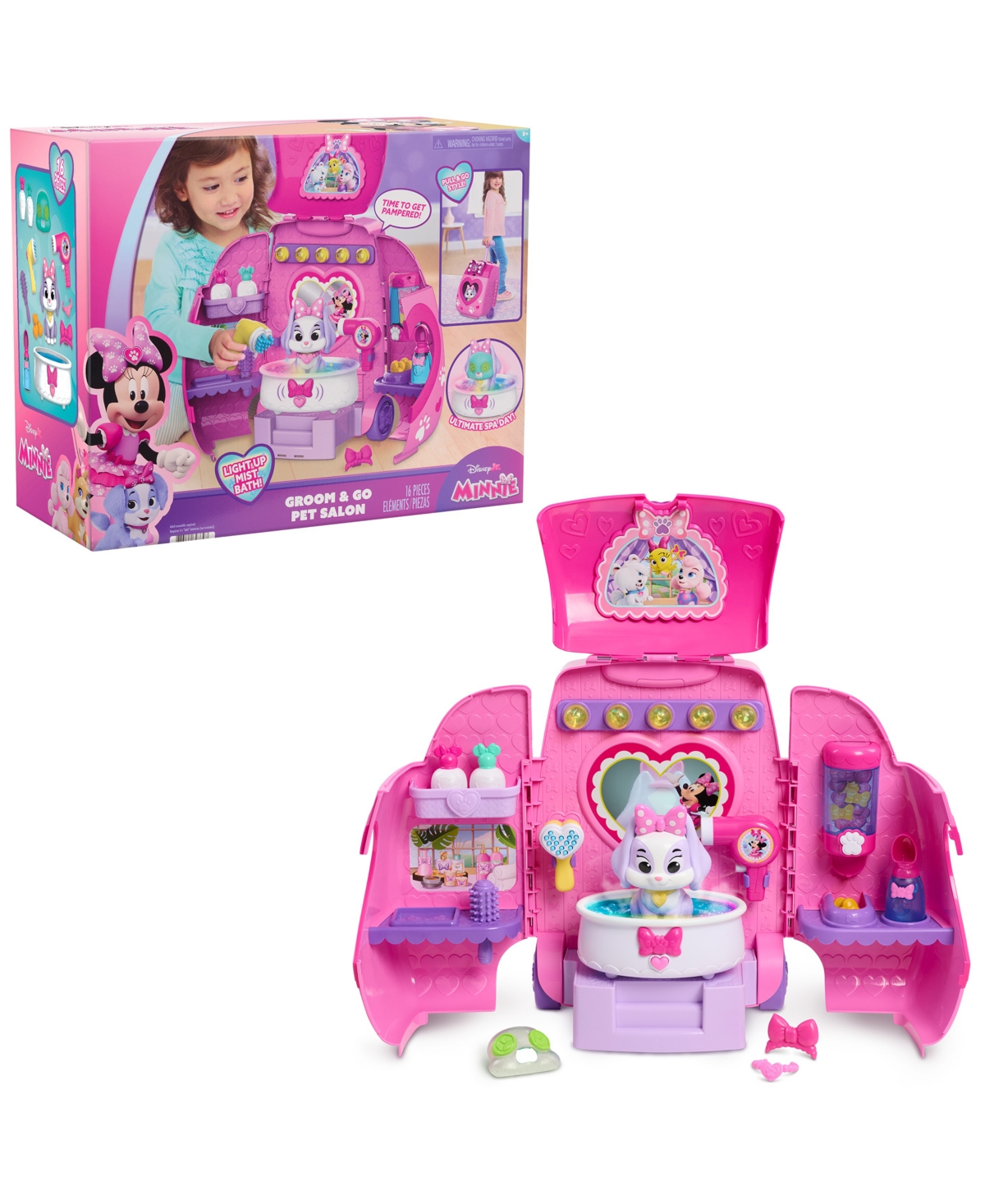 Click here for Minnie Mouse Groom & Go Pet Salon Lights and Sound... prices