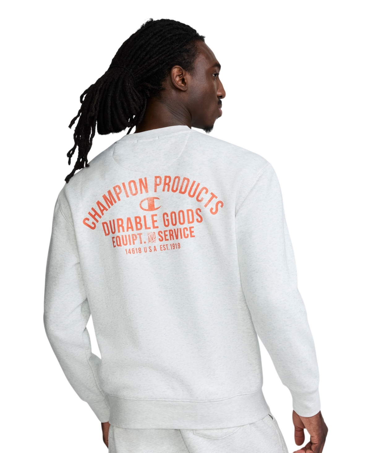 Click here for Champion Mens Durable Goods Fleece Sweatshirt - Pl... prices