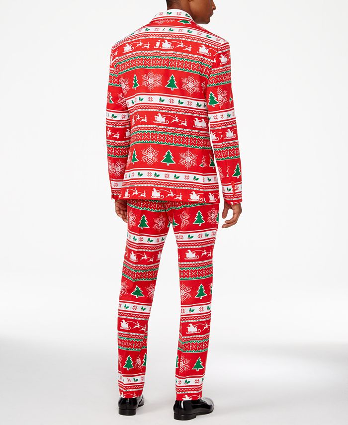 OppoSuits Men's Winter Wonderland Christmas Suit - Macy's