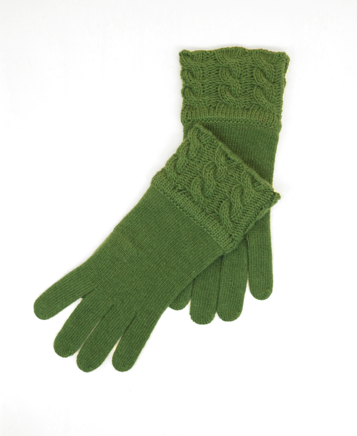 Click here for Portolano Cable Gloves - Spearmint prices