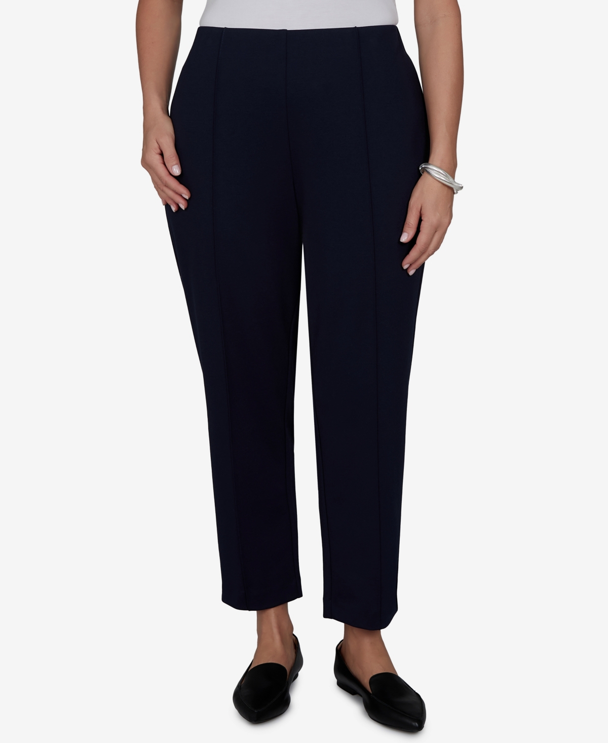 Click here for Ruby Rd. Plus Size Mid-Rise Pull-On Ponte Pants -... prices