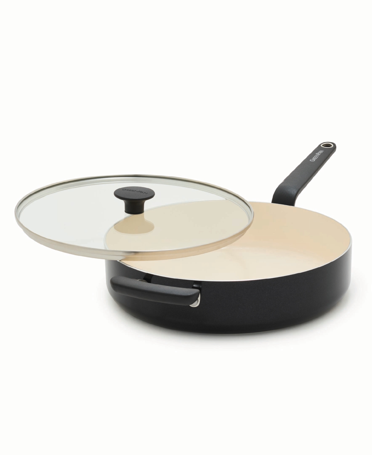 Click here for GreenPan Ceramic Nonstick 5-Quart Saute Pan - Blac... prices